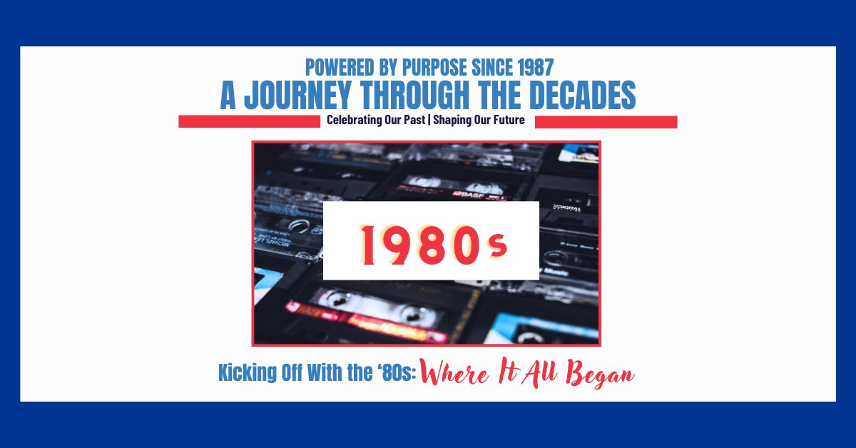 Powered by Purpose Since 1987 - A Journey Through the Decades